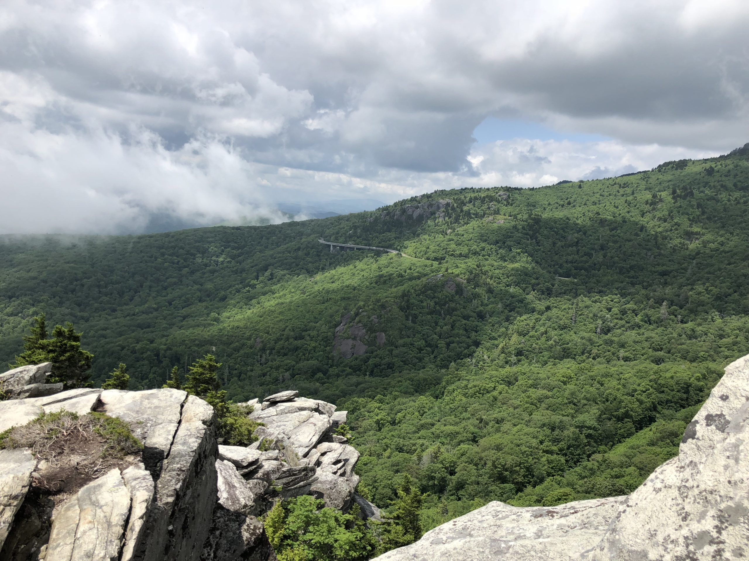 HIKING : We hiked Rough Ridge, off the Blue Ridge Parkway in NC, and ...